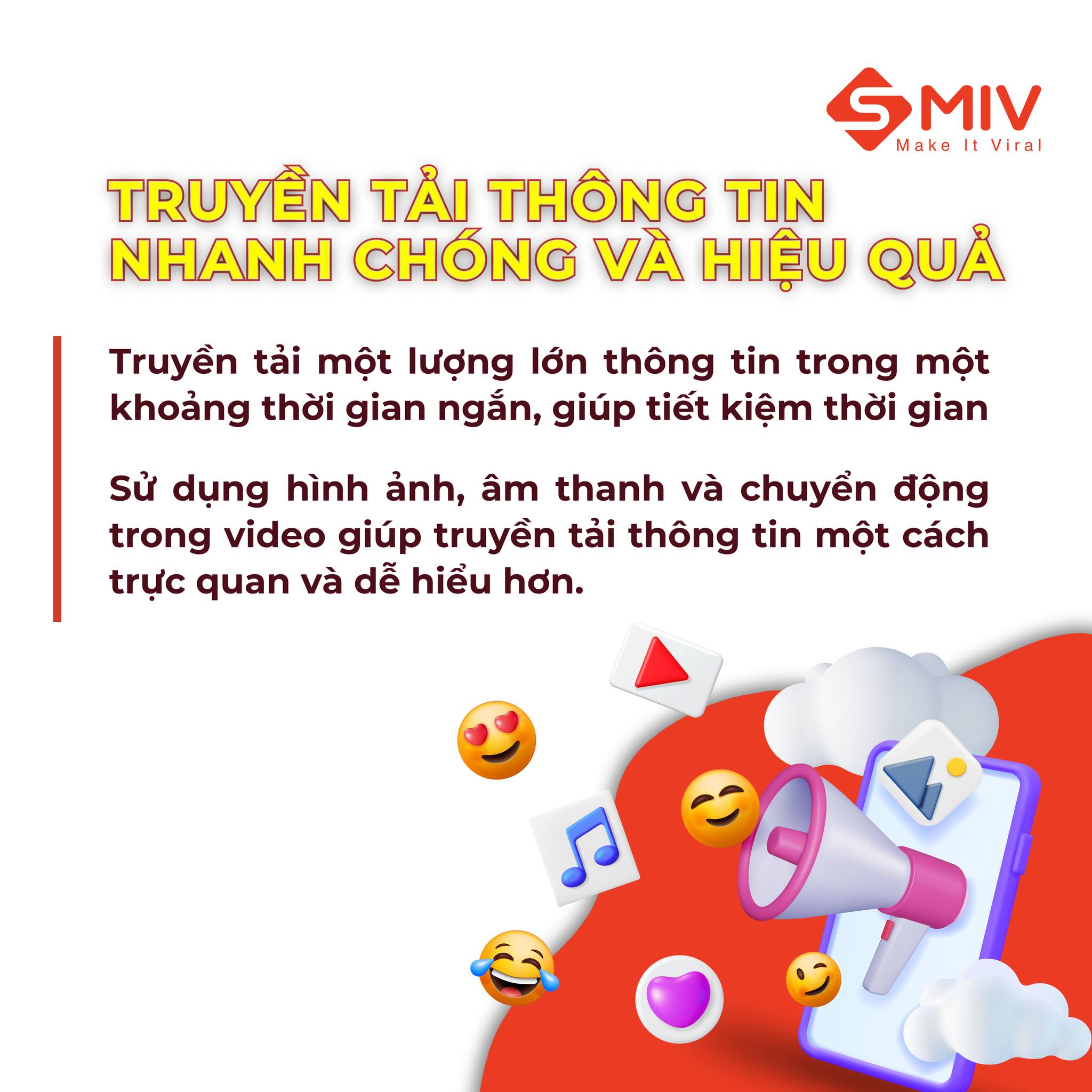 NHỮNG TÁC DỤNG CỦA VIDEO MANG LẠI TRONG TRUYỀN THÔNG | SMIV